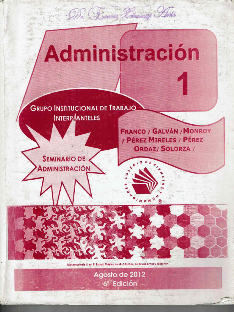Administración 1 | PDF