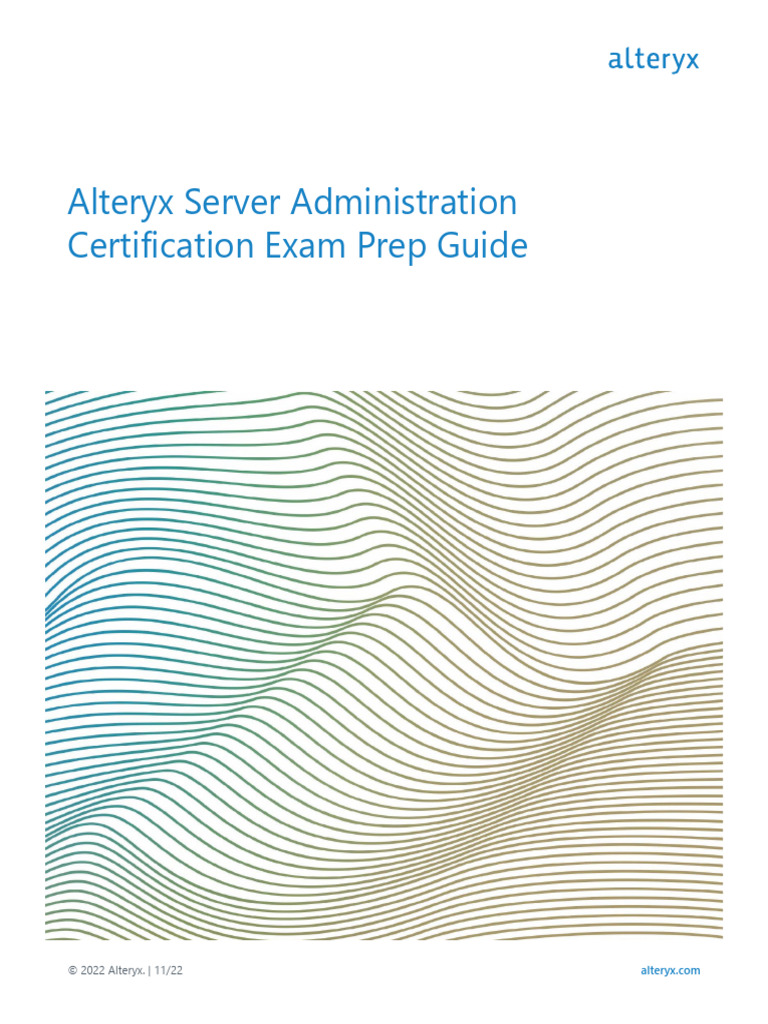 Server Administration Exam Prep Guide | PDF | Analytics | Automation