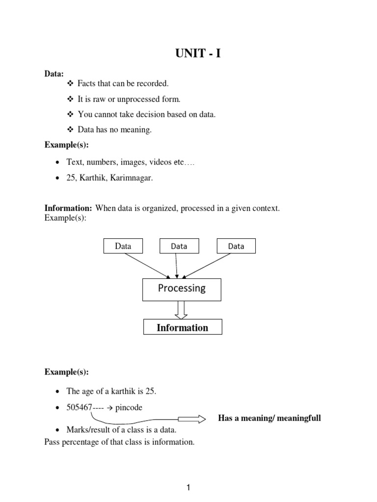 DBMS Unit-1 | PDF | Databases | Database Index