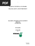 Petronas Technical Standards: Process Hazard Analysis (PHA) | PDF ...