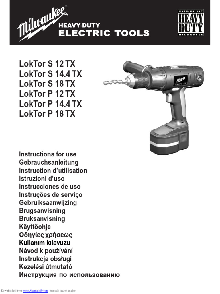 Loktor S 12 TX | PDF