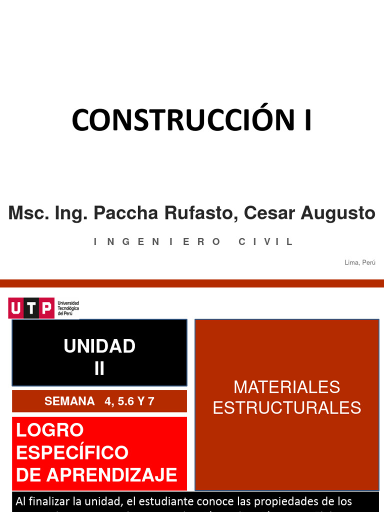 S06 S1-Material | PDF | Madera | Materiales