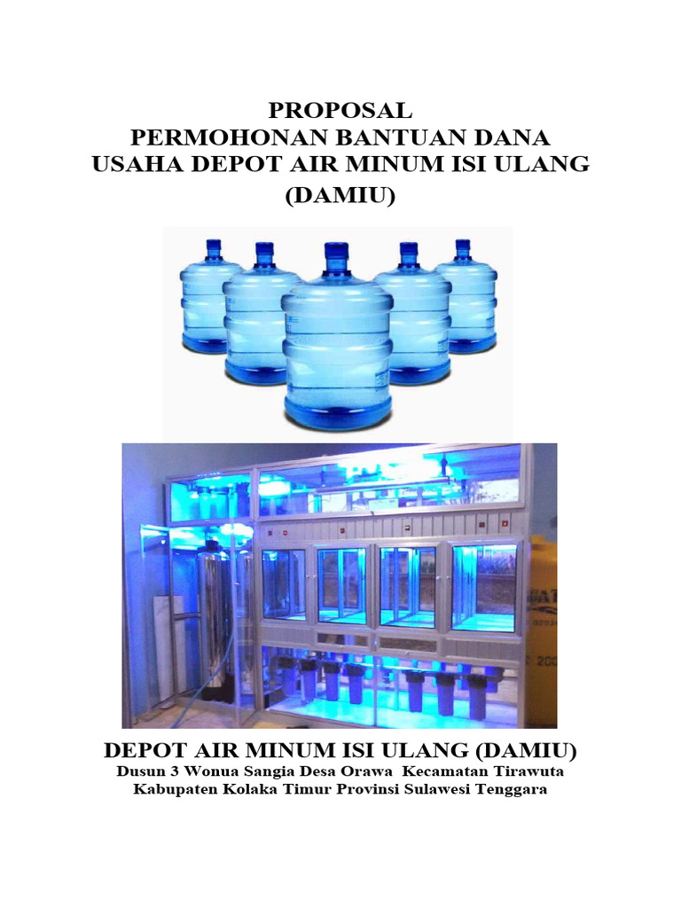 Proposal Galon | PDF