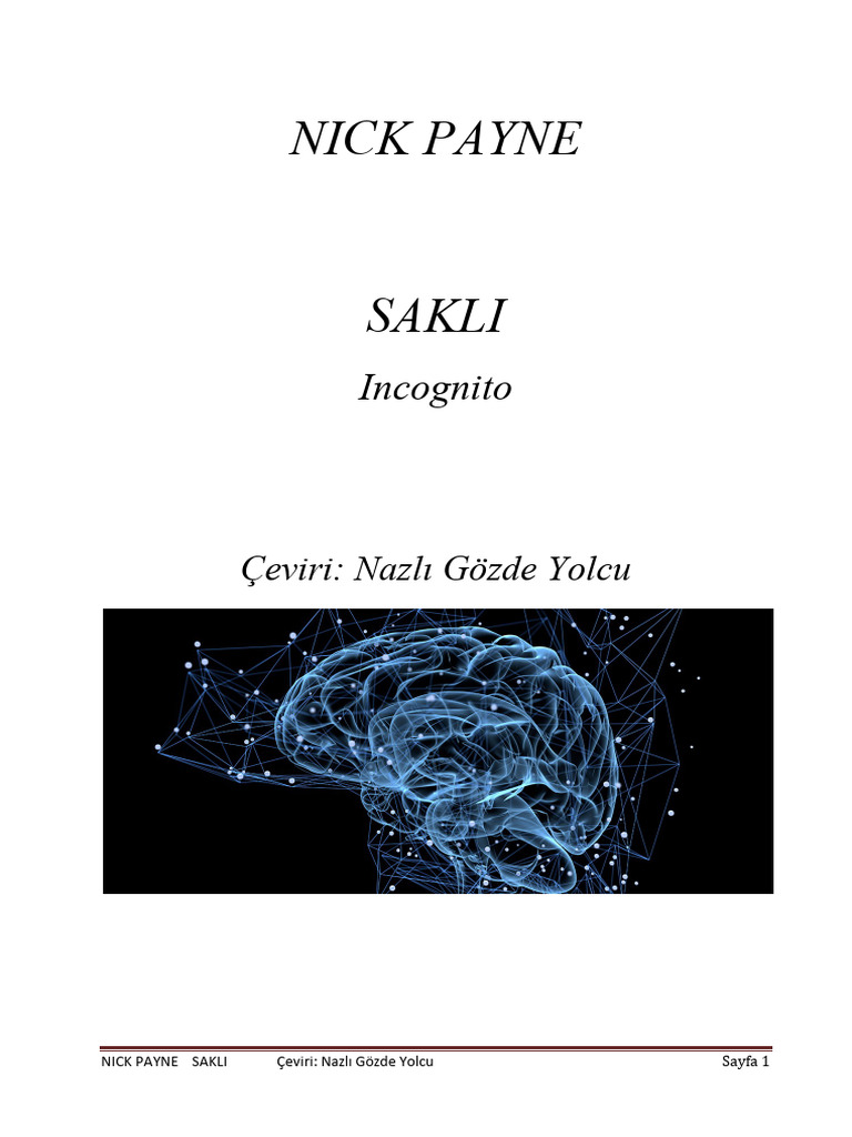 Nick Payne-Sakli | PDF