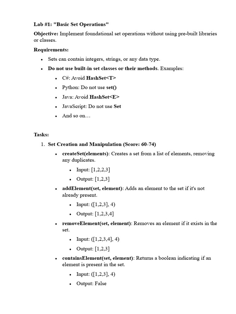 Laboratory Work 1 | PDF