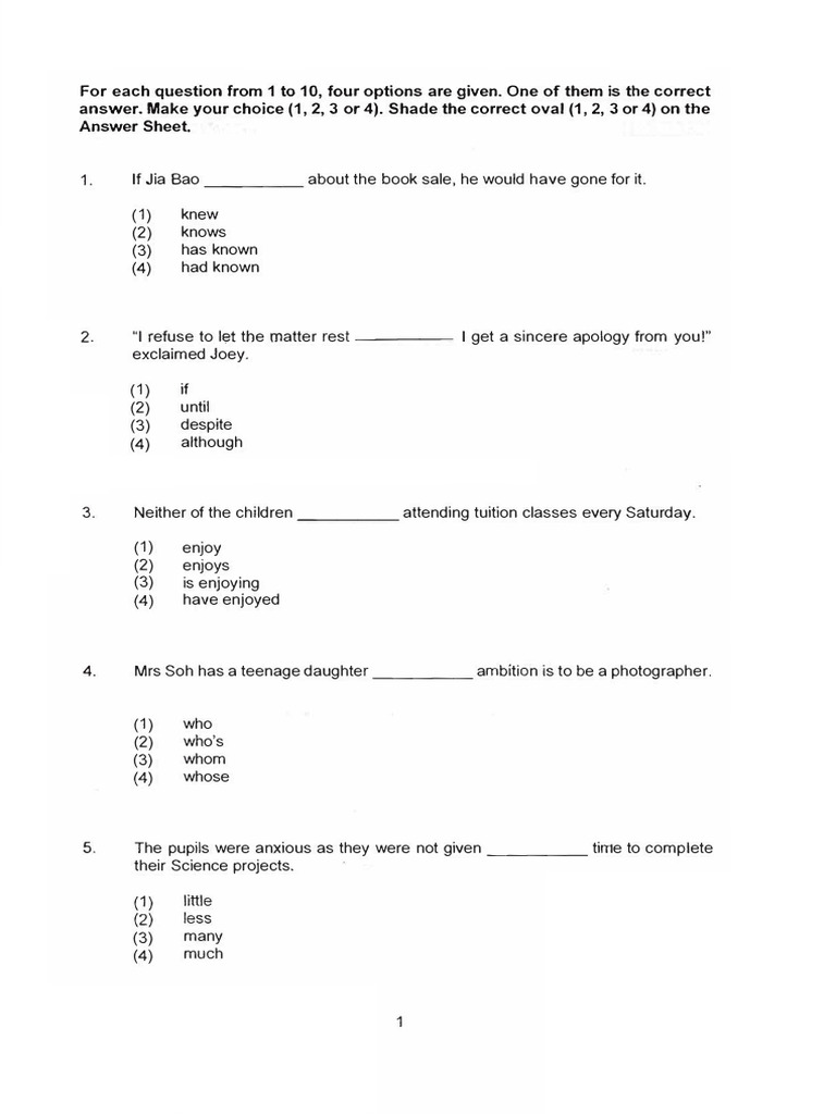 Primary 6 English Preliminary | PDF | Giant Panda | Fast Food