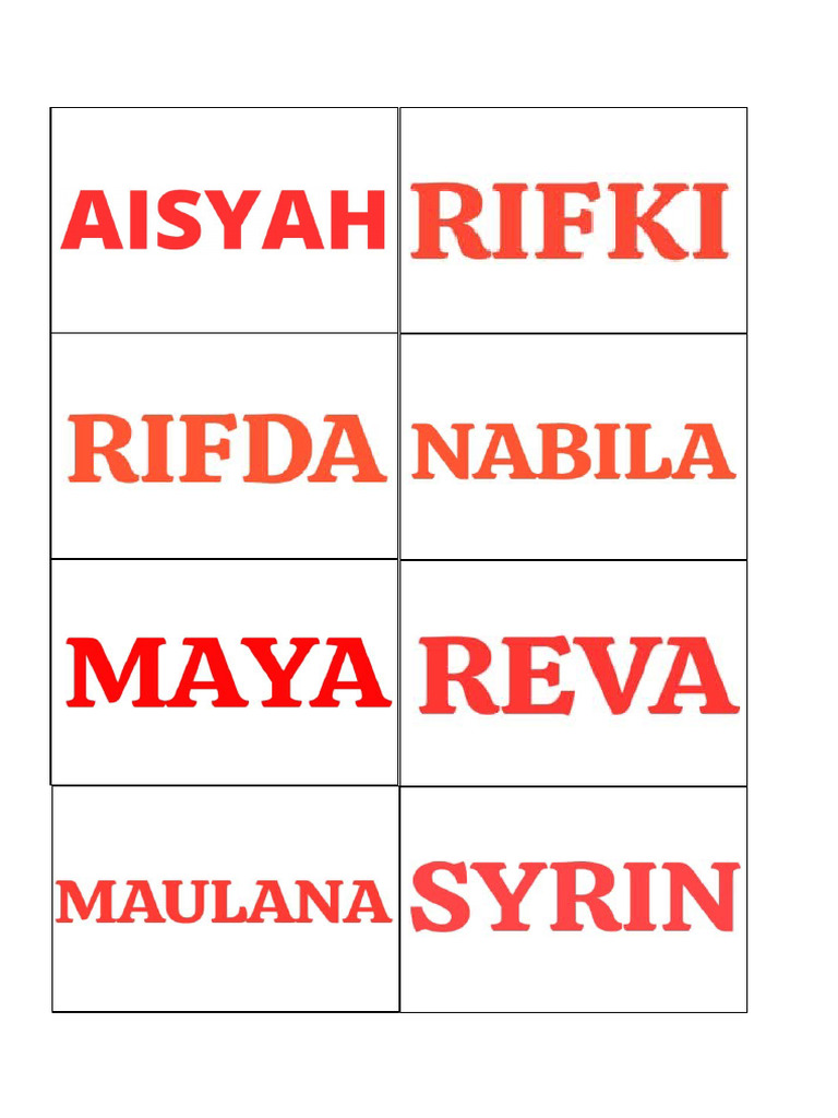 Awa Name Tag | PDF