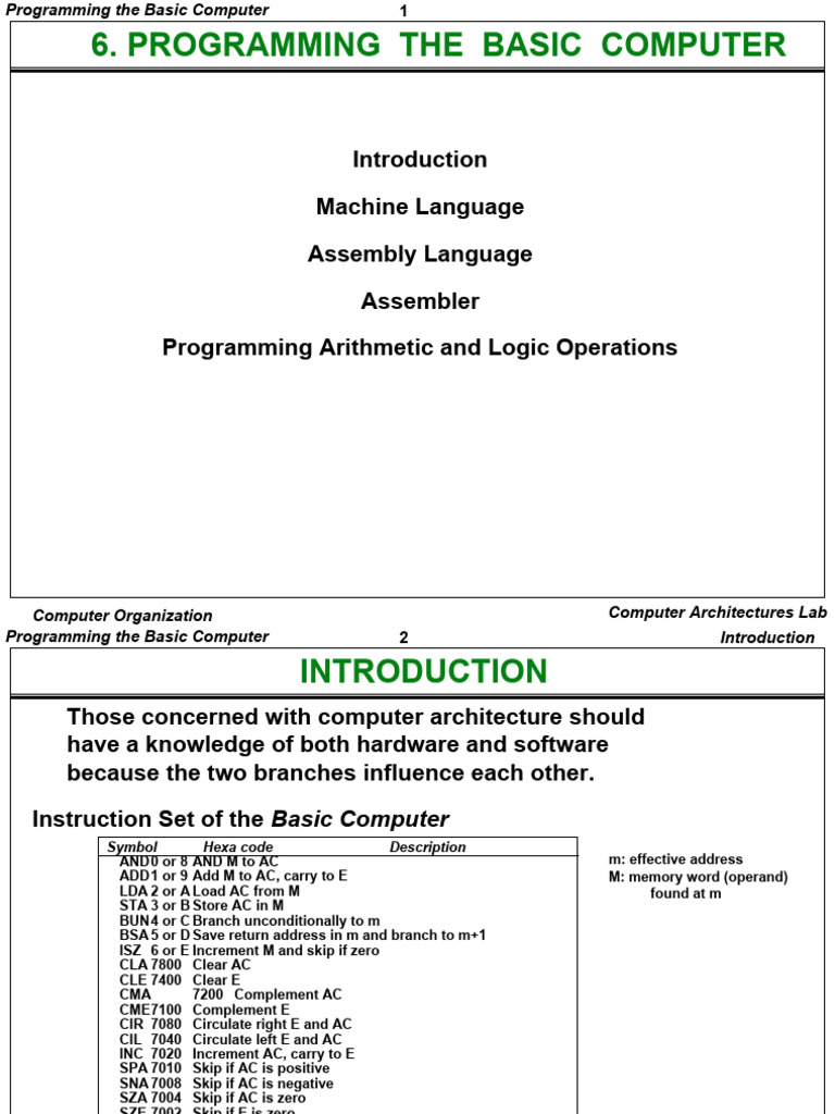 Co 2 | Download Free PDF | Assembly Language | Subtraction