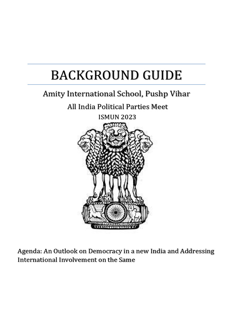 Aippm Bgfinal2023 | PDF | Politics Of India | Government
