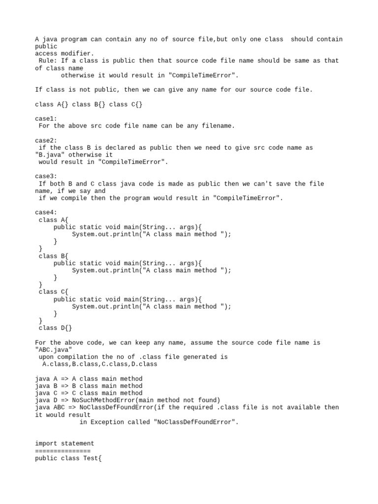 Access Modi Fers Pdf Class Computer Programming Method Computer Programming