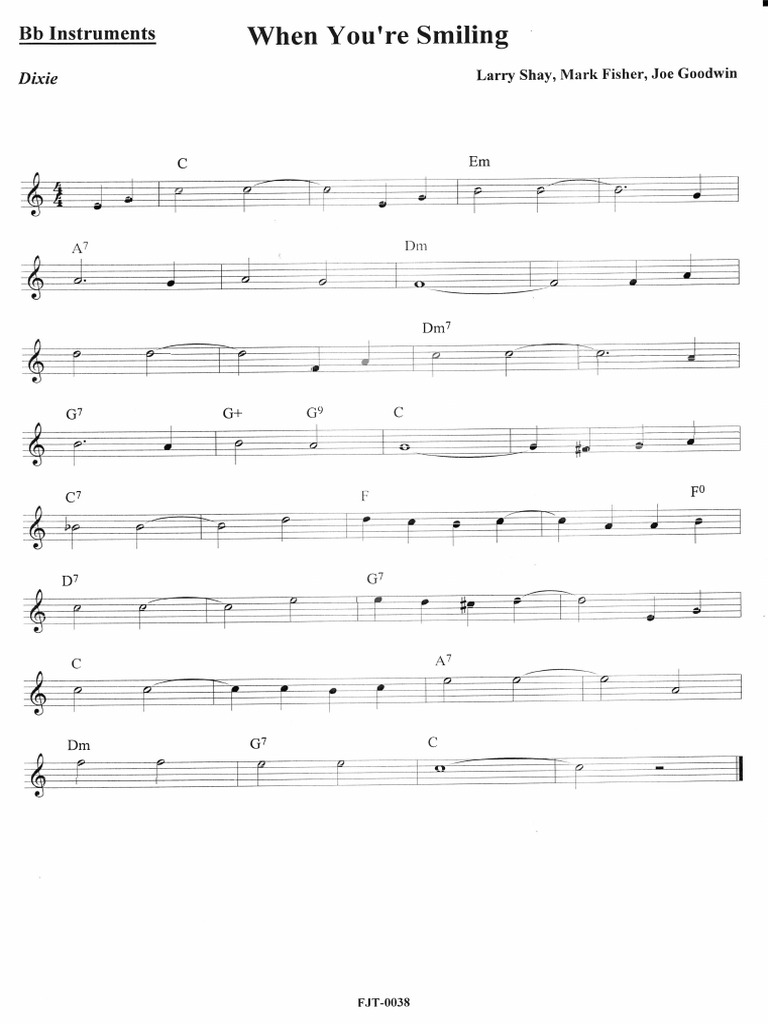 When Youre Smiling BB | PDF