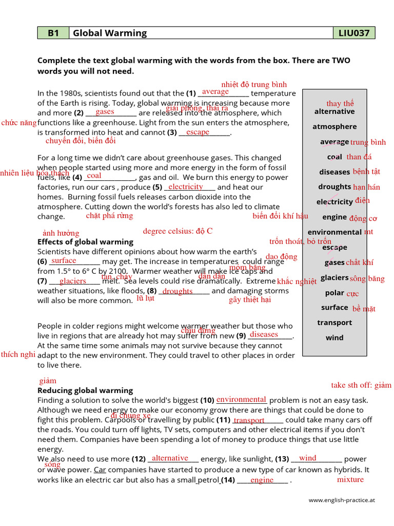 Understanding Global Warming Effects | PDF