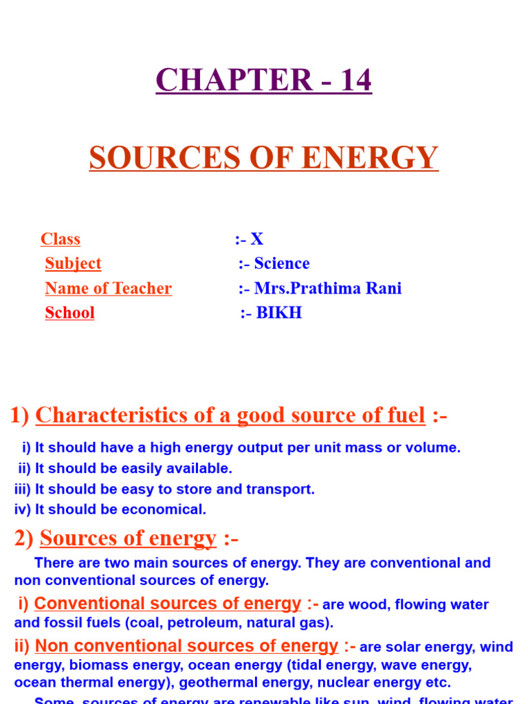 Sources of Energy | PDF | Nuclear Power | Nuclear Fusion