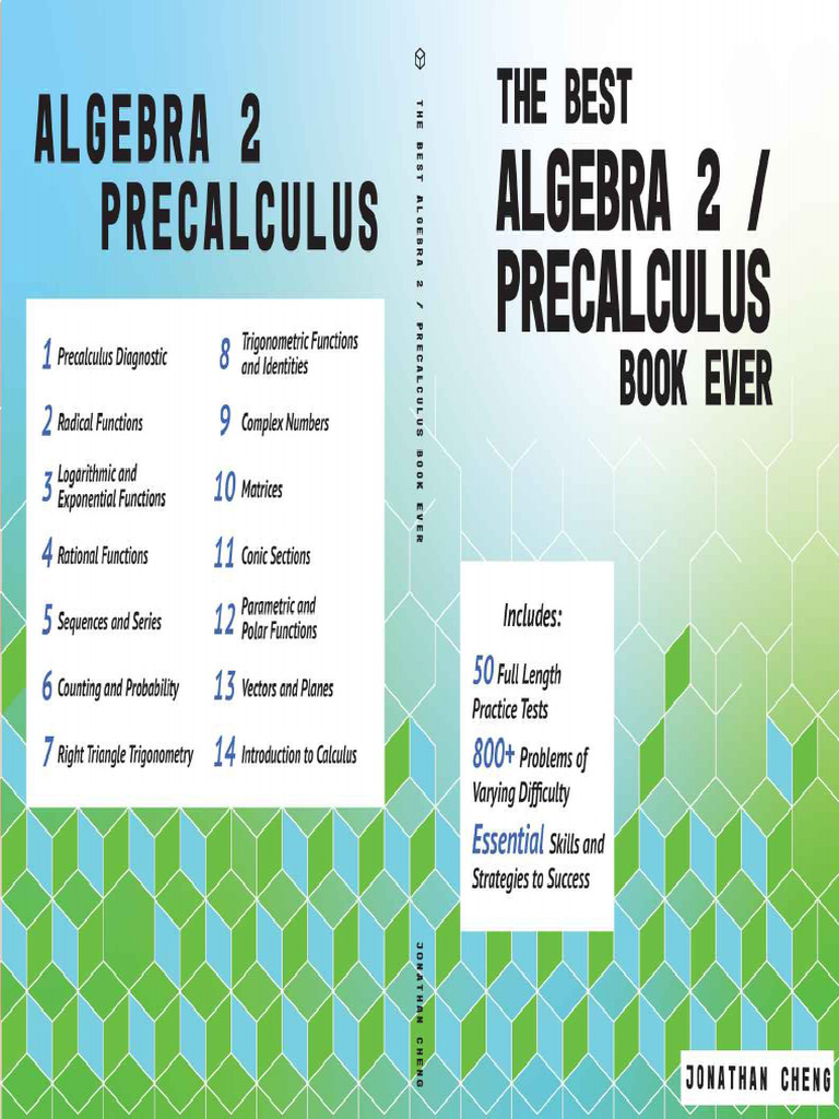 The Best Algebra 2precalculus Book Ever (Jonathan Cheng) (Z-Library ...