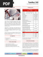 Weber 331 TX Repair Mortar Datasheet | PDF | Cement | Mortar (Masonry)