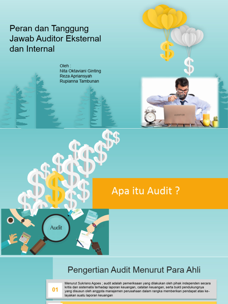 Peran Dan Tanggung Jawab Auditor Eksternal Dan Internal | PDF