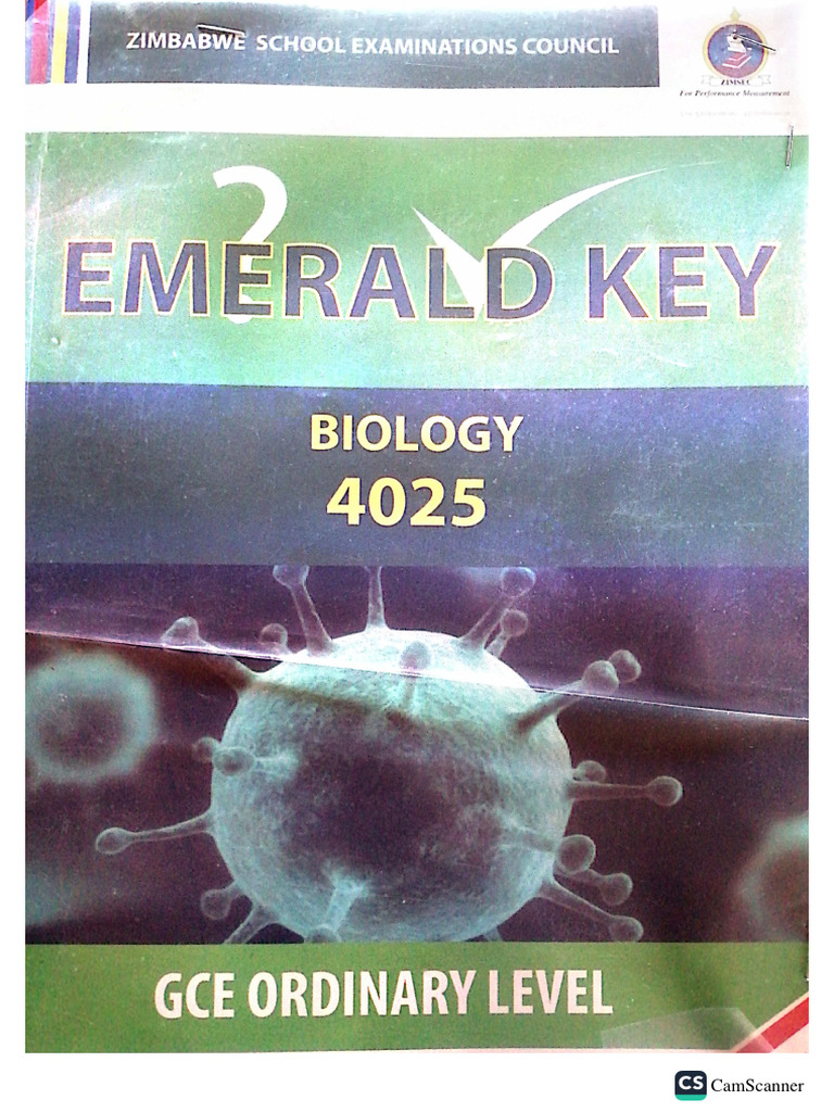 Emerald Key Biology O Level | PDF