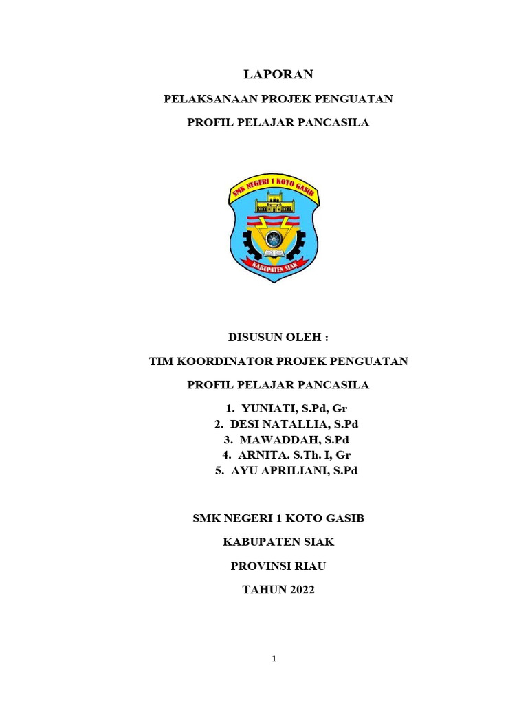 Laporan P5 | Pdf