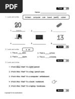 Full Blast PLUS 2 - Key To Tests | PDF