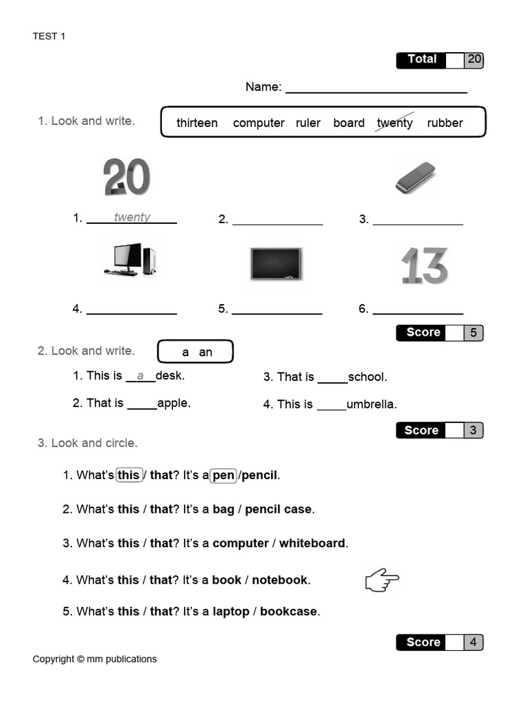 Enter The Portal Starter Test01 | PDF