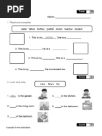 Lets Explore 2 Evaluation Booklet | PDF