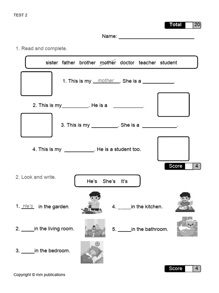Enter The Portal Starter Test02 | PDF | Language Arts & Discipline