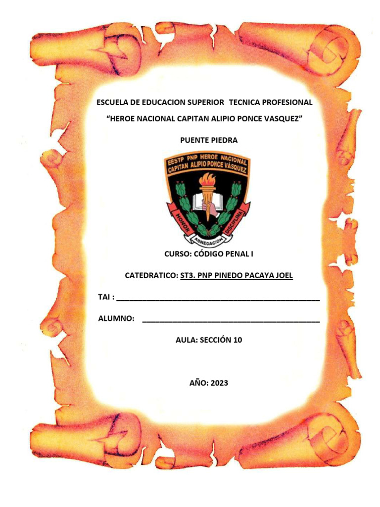 Tai Derecho Penal I Modificar El Contenido Introducción Conclusiones y Recomendaciones | PDF