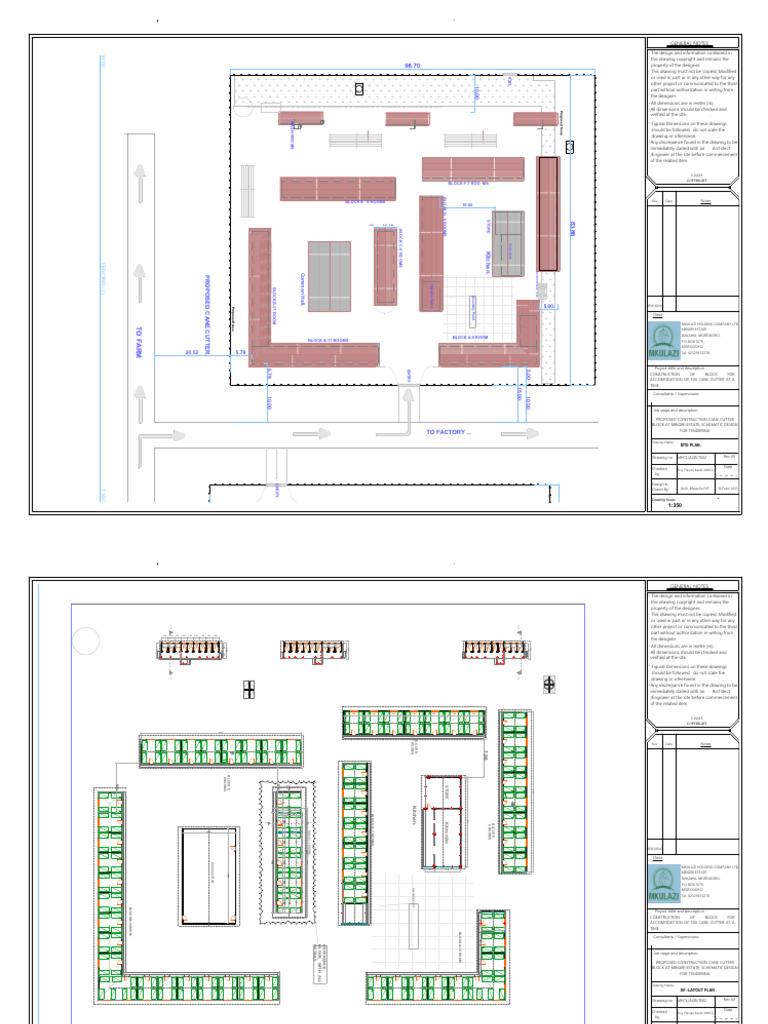 CANE CUTTER BLOCKS Drawings Rev 03 | PDF