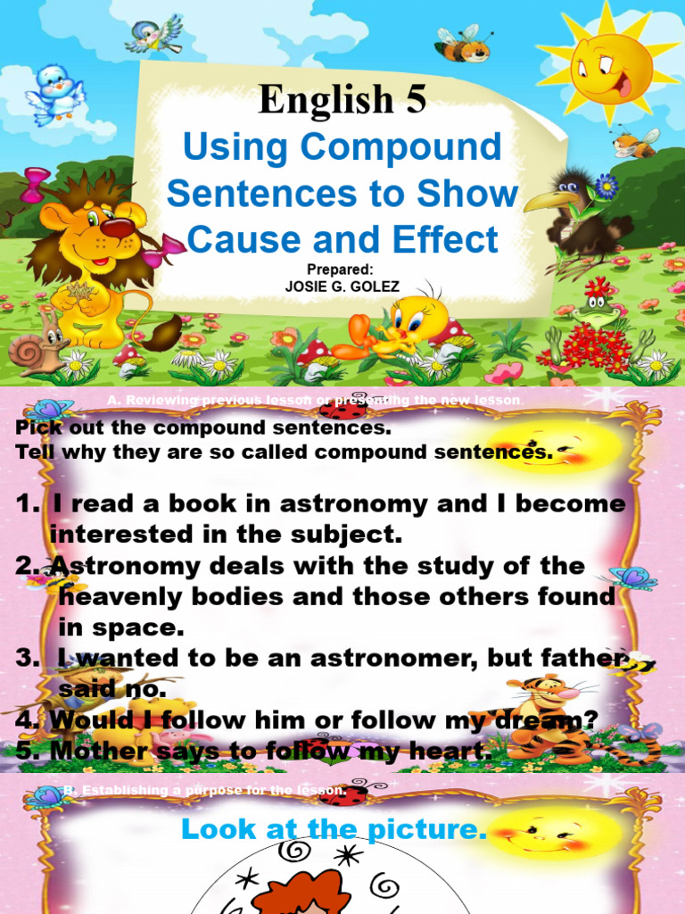 Cot3ppt Compoundwords Cause Effect | PDF | Self-Improvement | Wellness