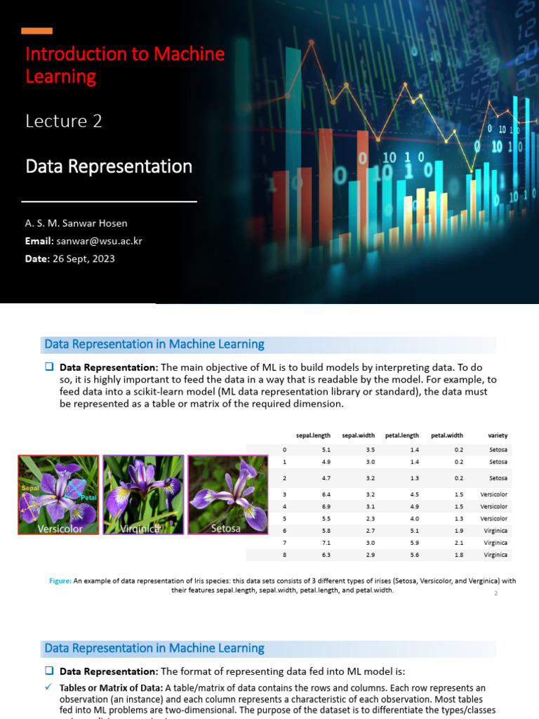 Lecture 2 (Data Representation) | PDF