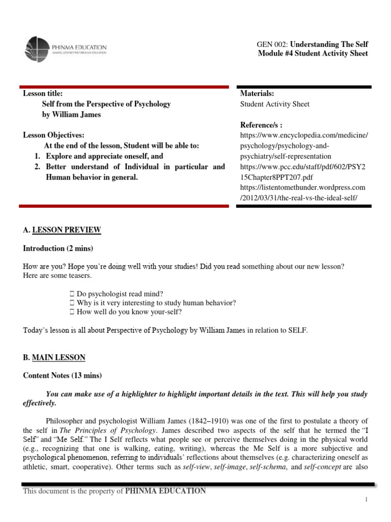 Sas4 Gen 002 | PDF | Thought | Self