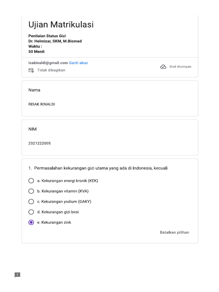 Jawaban UAS PG | PDF