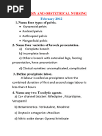Bimanual Pelvic Examination Steps | PDF