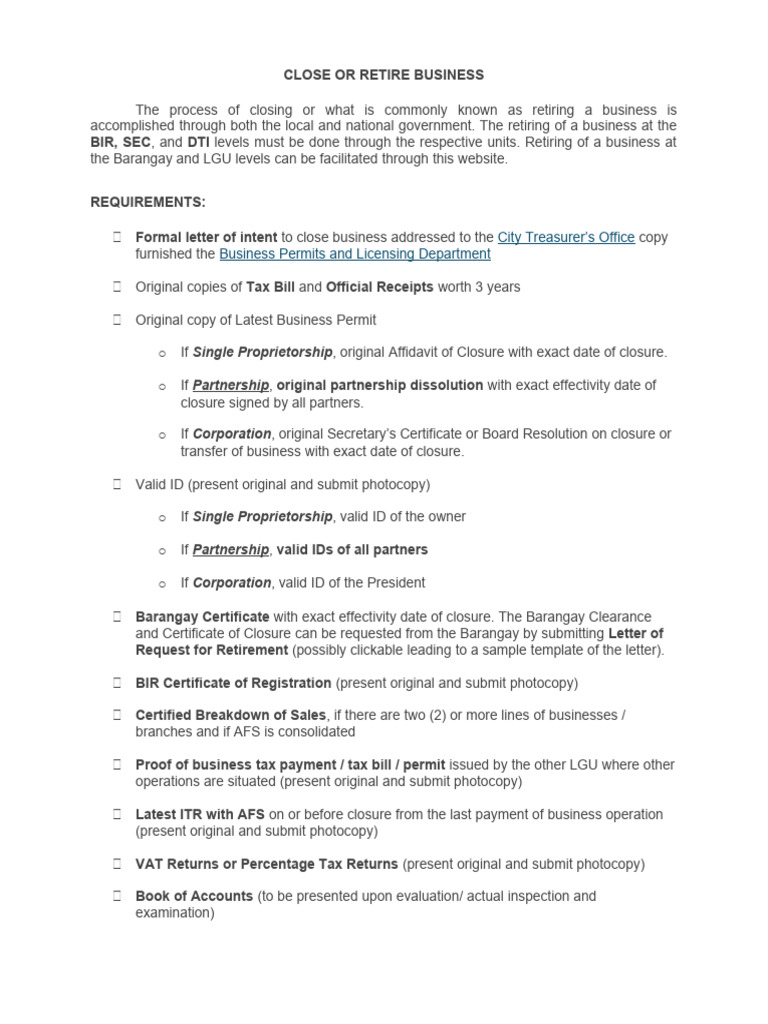 Closure of Waterrific Procedure | PDF