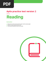 Full Aptis Practice Test 1 Key | PDF | Learning | Second Language ...