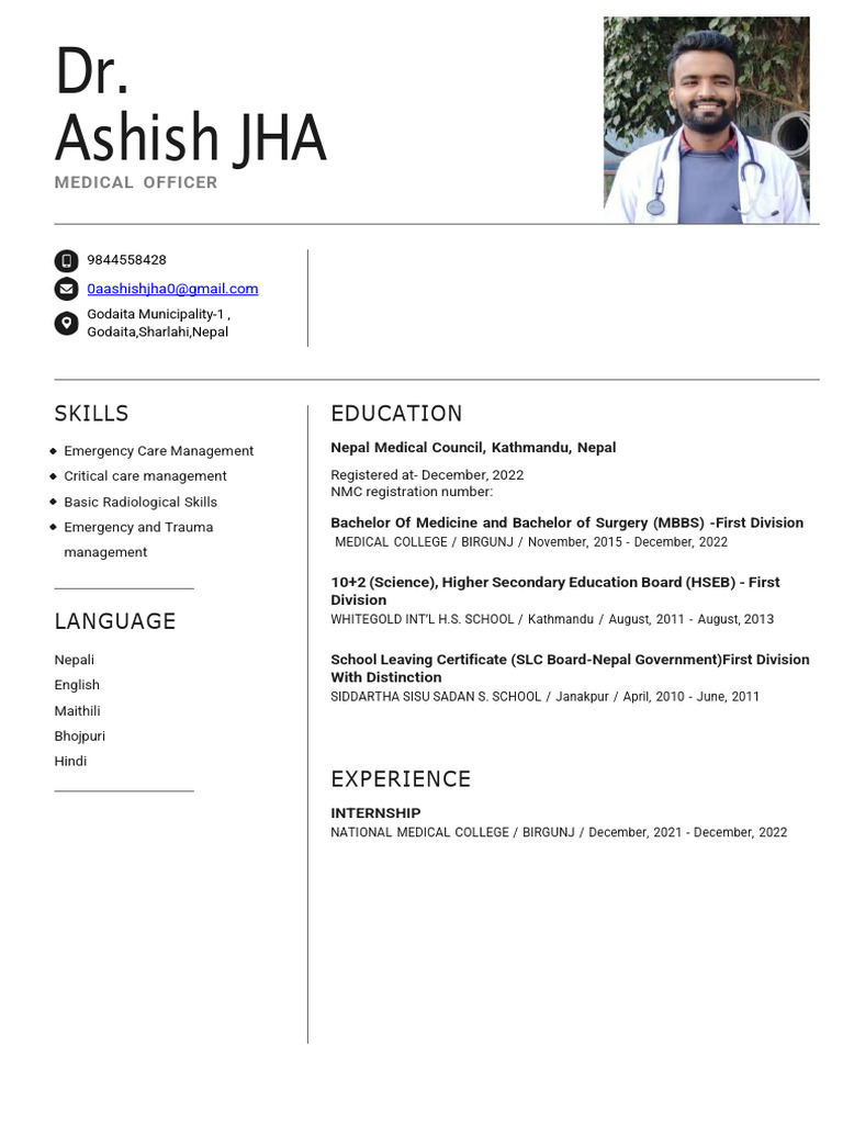 Ashish-Jha-cv Final | PDF | Medical School | Medicine
