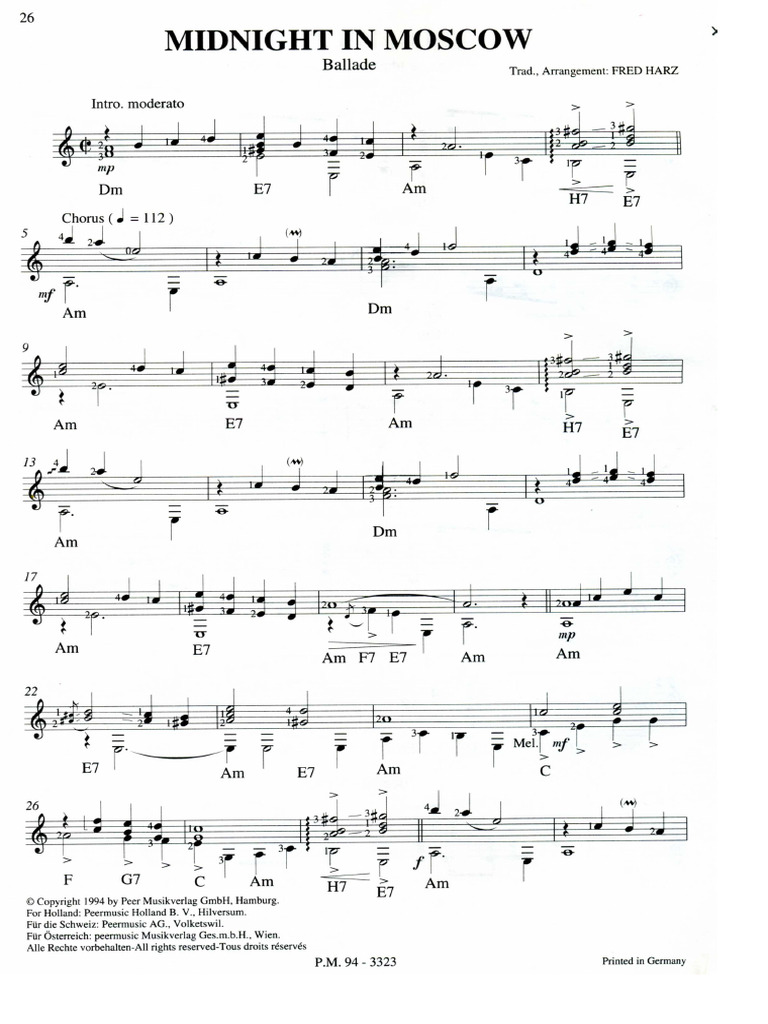 046harz Midnight in Moscow | PDF