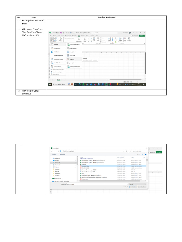 Tutorial Convert Tabel Dari PDF Ke Excel | PDF Tutorial Convert Tabel Dari PDF Ke Excel | PDF