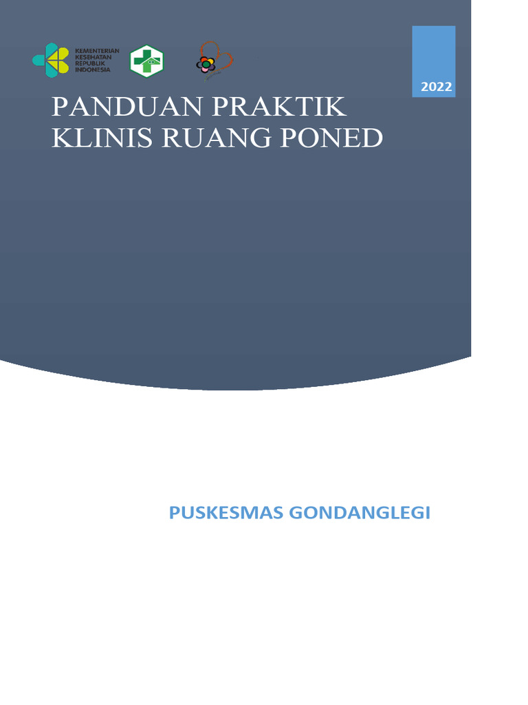 Panduan Praktik Klinis Ruang Poned Puskesmas Gondanglegi2 | PDF