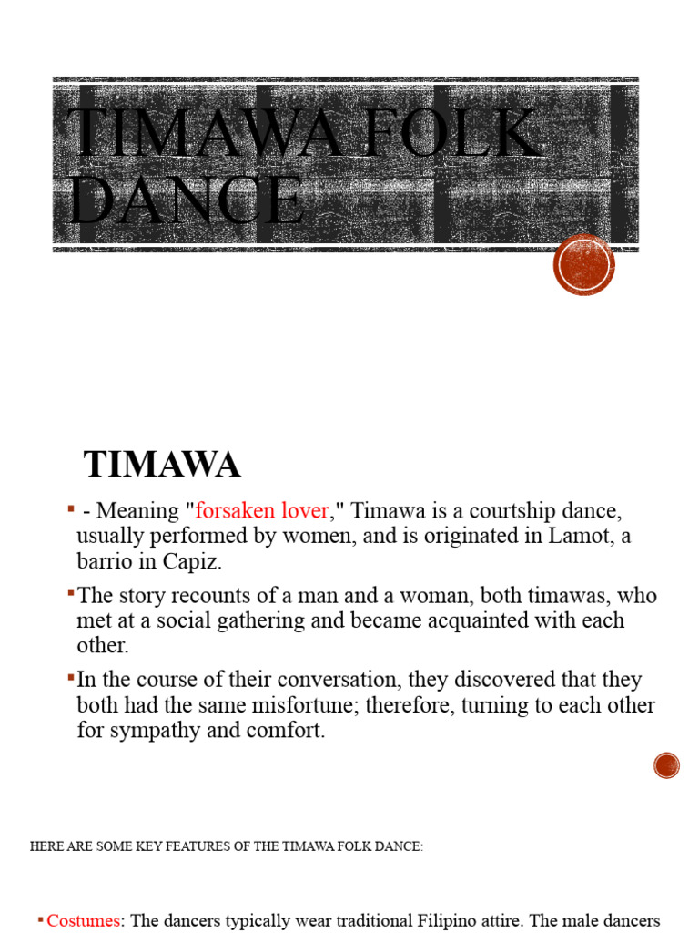 Timawa Folk Dance | PDF