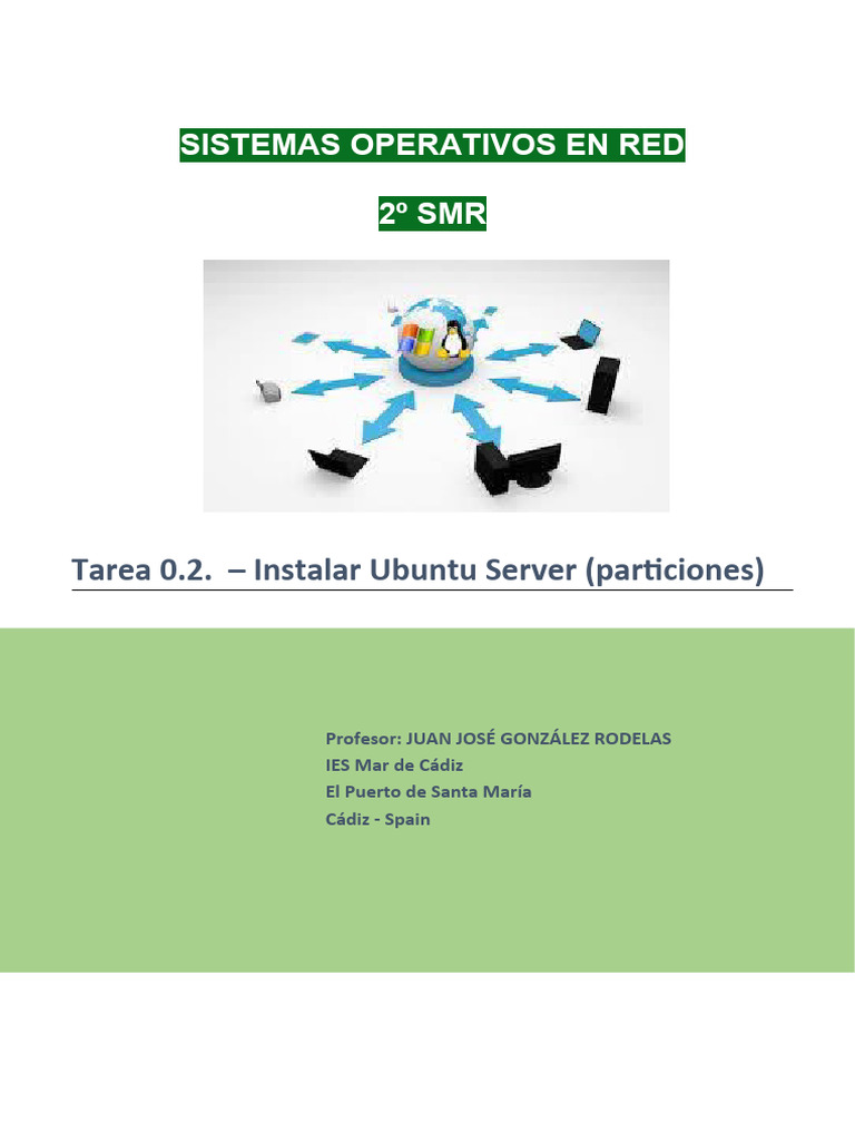 Instalación Ubuntu Server en VirtualBox | PDF | Sistema operativo ...