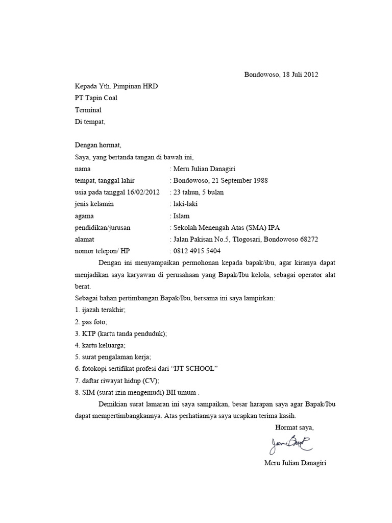 SLP - XII - Mispa Cahya Khodri | PDF