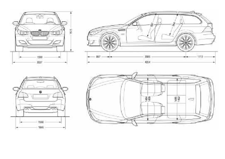E61 Dimensions | PDF
