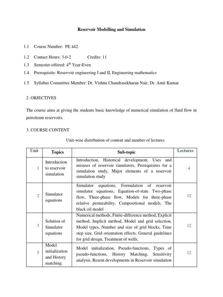 Reservoir Modelling and Simulation | PDF | Simulation | Petroleum Reservoir