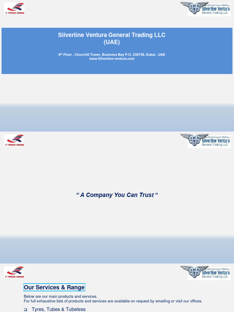 Silverline Ventura General Trading LLC | PDF
