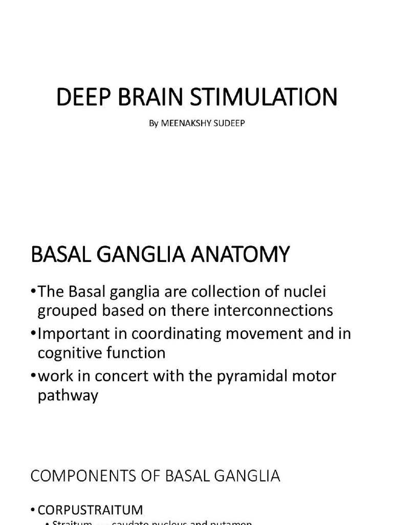 Deep Brain Stimulation 80972908 Pdf