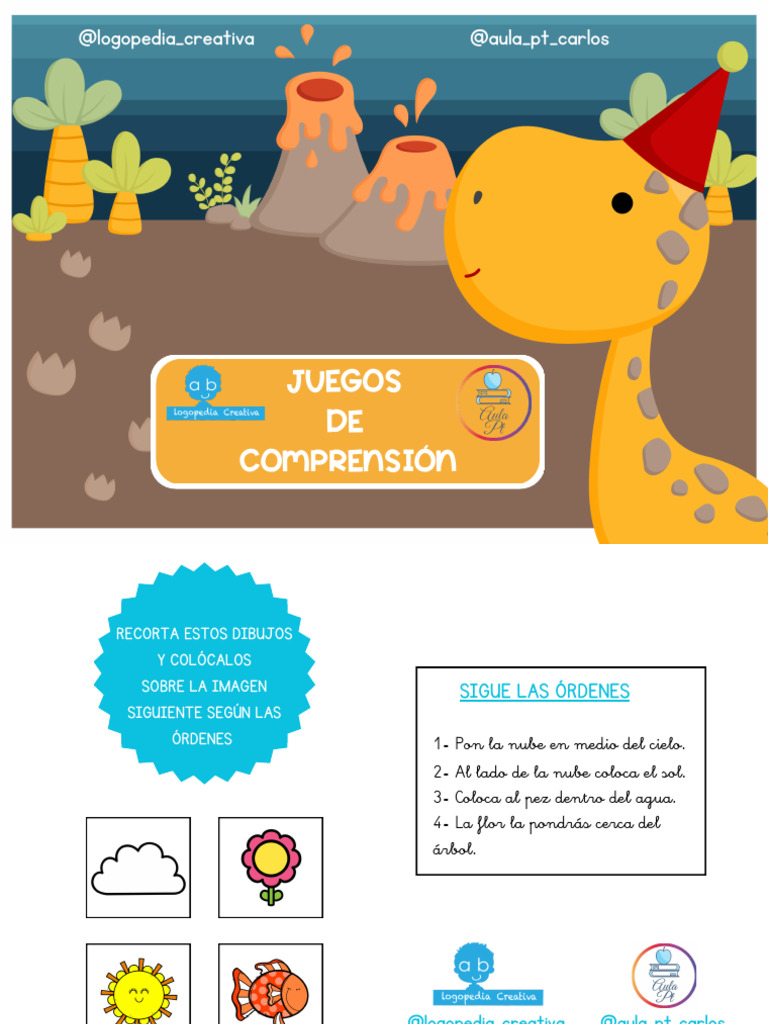 Juegos de Comprensión Peques | PDF