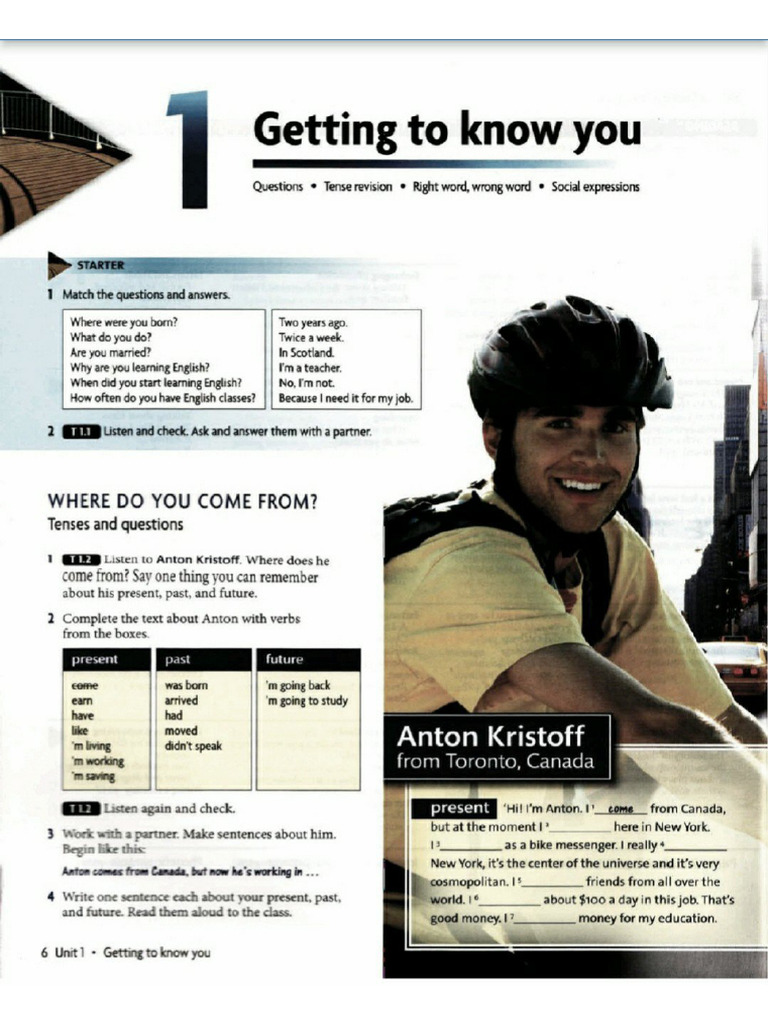 Interchange Level Pre-Intermediate | PDF