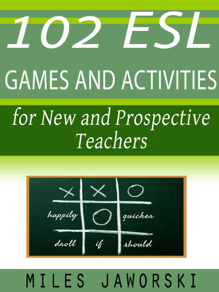 101 ESL Games and Activities | PDF