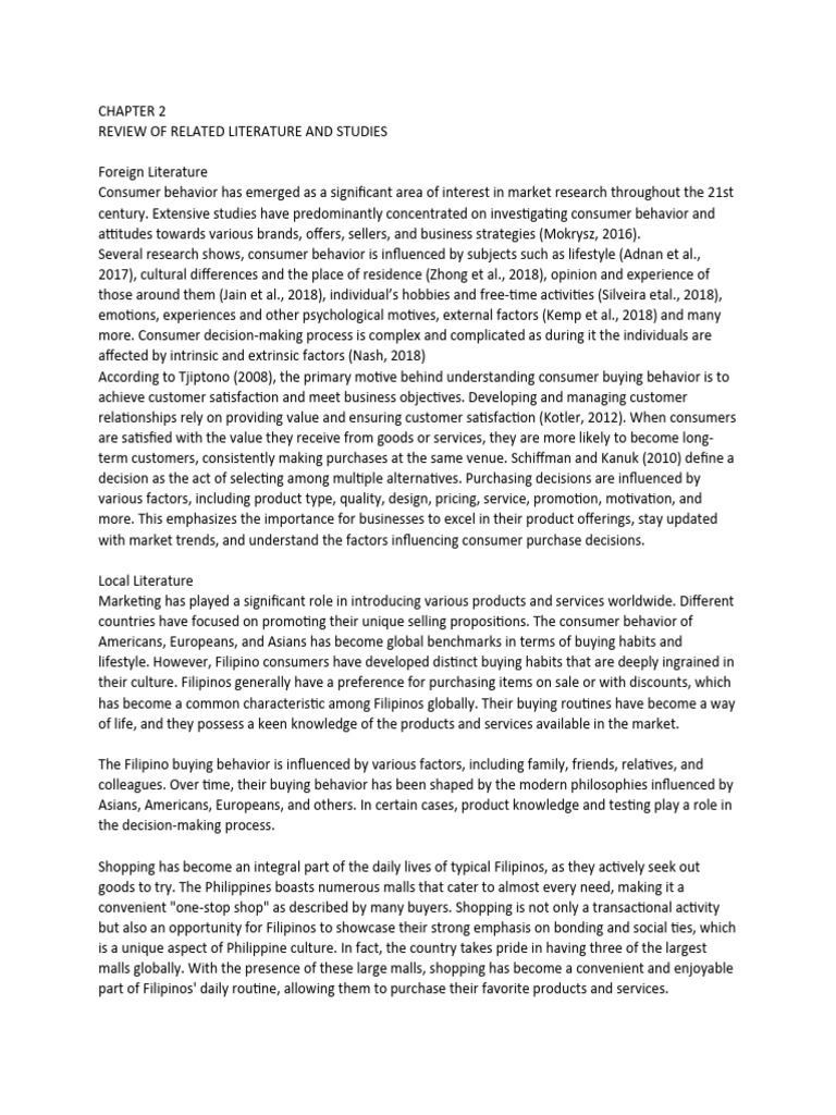 Chapter 2 PR | PDF | Consumer Behaviour | Behavior